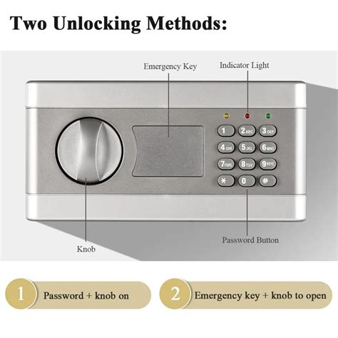 Safe Box 10 Cubic Feet Electronic Digital Securit Grandado