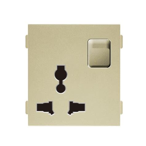 16A 3 Pin Universal Wall Switched Socket Module Wall Socket Module And Socket Module