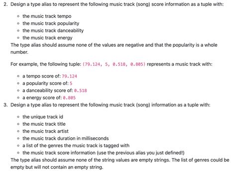 Solved 2 Design A Type Alias To Represent The Following