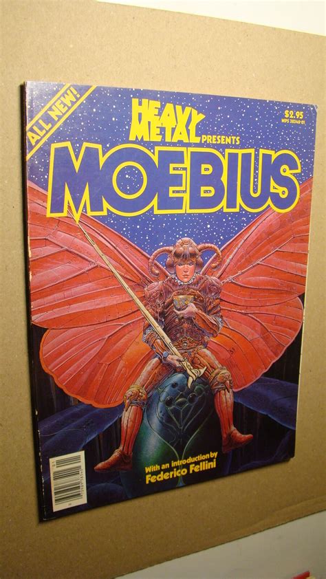 Heavy Metal Presents Moebius High Grade Moebius Art Rare 1981 Comic