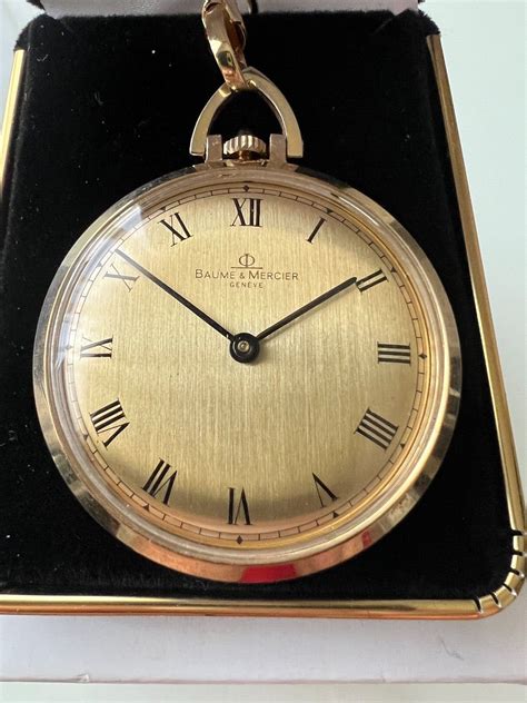 Baume And Mercier Swiss Pocket Watch Gem