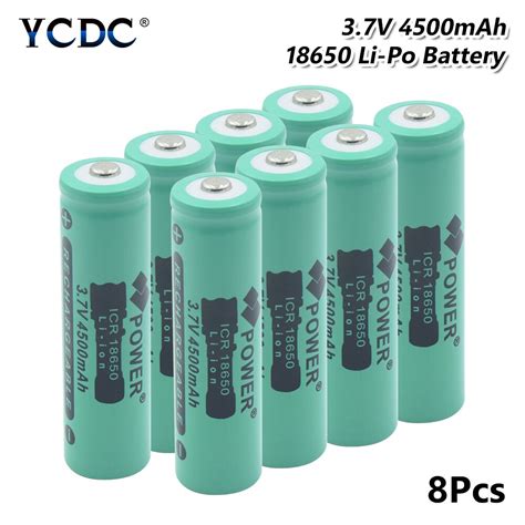 37v 4500mah 18650 Rechargeable Li Ion Battery For Vicedeal
