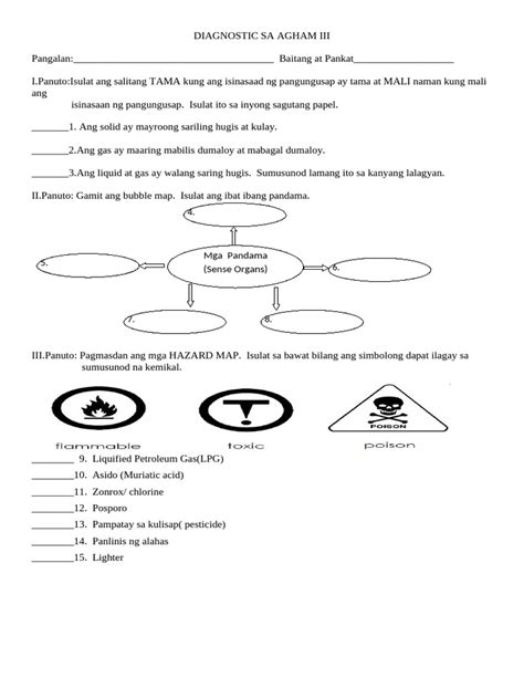 Pre Test Agham 3 Pdf