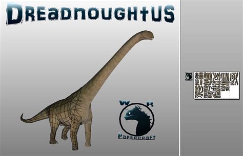 Dreadnoughtus Papercraft By Wrpapercrafts On Deviantart