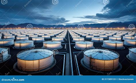 Set Oil Platform In The Sea Tanker Ship Barrel Oil Pump Pump Jack