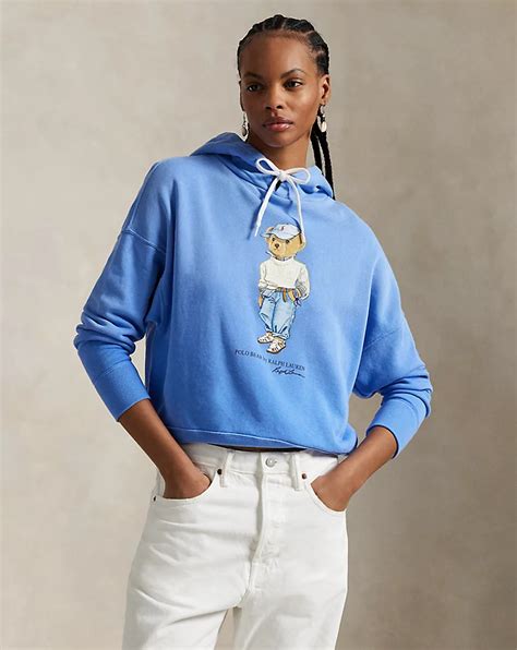 Polo Bear Fleece Hoodie For Women Ralph Lauren® Uk