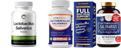 Top 5 Lactobacillus Salivarius Supplements Reviews And Benefits