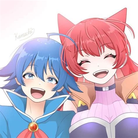 Iruma And Ameri ️ ️ Romantic Anime Anime Anime Girlxgirl