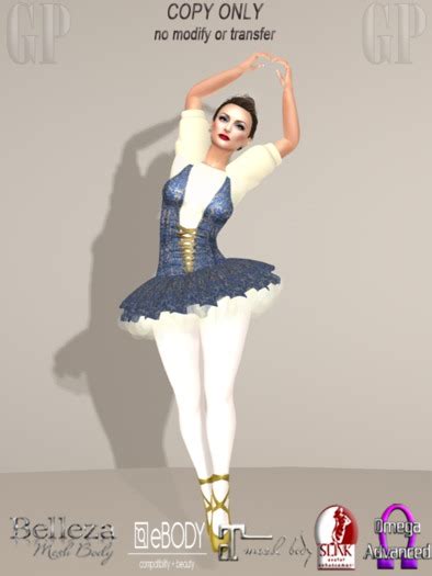 Second Life Marketplace Cerulean Ballerina