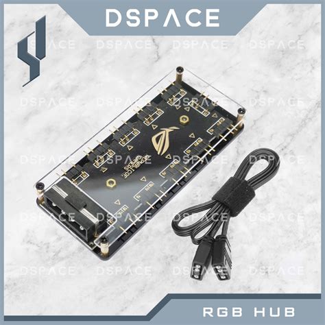 5v 3pin 12v 4pin Rgb Argb Splitter Hub 1 10 For Motherboard