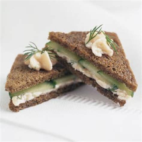 Smoked Salmon Mousse And Cucumber Tea Sandwiches Williams Sonoma