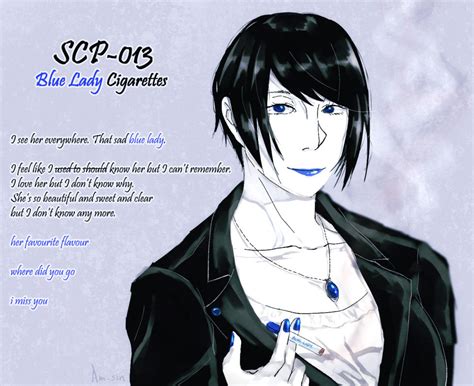 Scp 013 Blue Lady Cigarettes By Amsin Indigoswallow On Deviantart