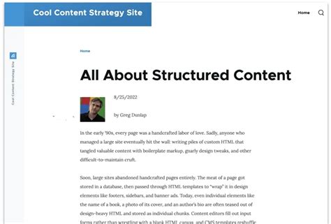 The Benefits Of Structured Content Lullabot