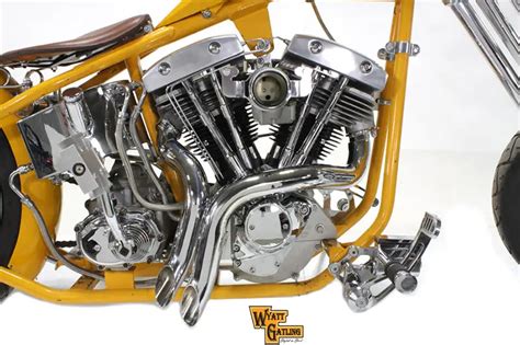 30 0725 Chrome Wyatt Gatling Down Draft Drag Pipes Bikeexhaustshop