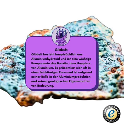 🔍 Entdecke Das Geheimnis Des Gibbsits Wolf Mineral Shop