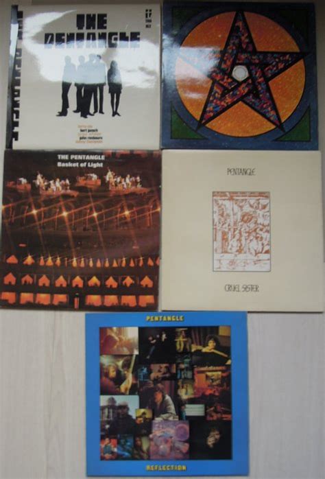 Pentangle 5 X Albums Multiple Titles Lp Albums Multiple Items 1st Pressing 1968