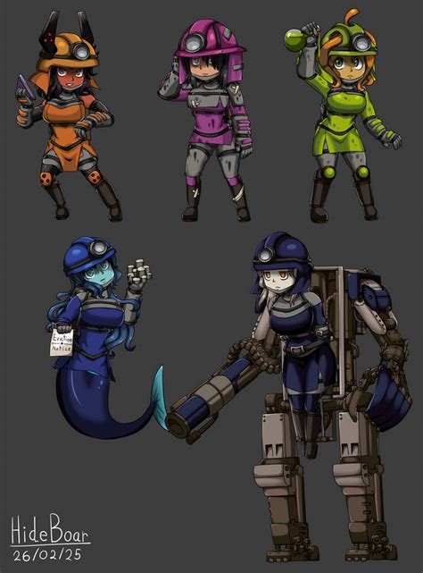 Another Chibi Engineer By Boarhide On Deviantart