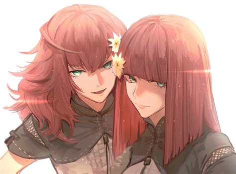 Shuangtang Shuimu Devola Popola Nierautomata Nier Series Highres 2girls Black Capelet
