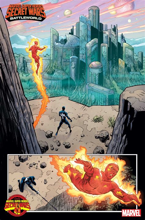 Marvel Super Heroes Secret Wars Battleworld 1 Preview Spider Man