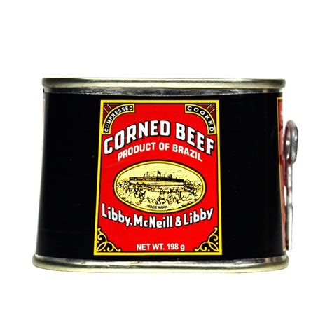 Libbys Corned Beef Black Label Plain 198g Shopee Philippines