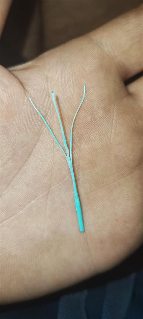 For If You Wondered What A Cht Nozzle Cold Pull Whould Look Like R 3dprinting