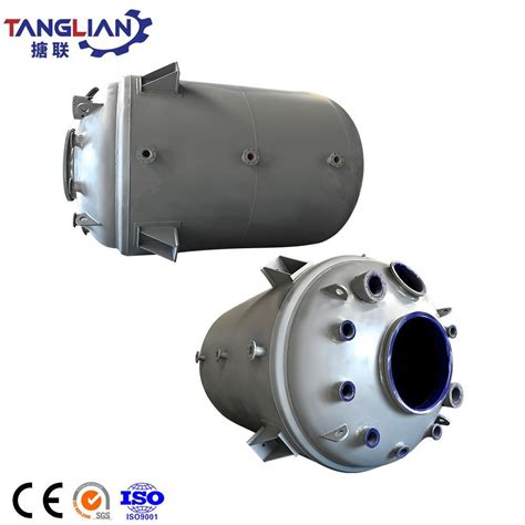 Cstr Jacketed Agitated Glass Lined Tank Reactor Glass Lined