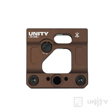 Pts Unity Tactical Fast Micro Mount Bronze Tactical Airsoft Gear