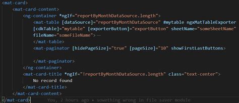 Paginator Error Issue HalitTalha Ng Material Extensions GitHub