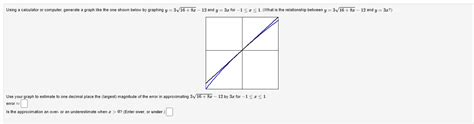 Solved Using A Calculator Or Computer Generate A Graph Like Chegg