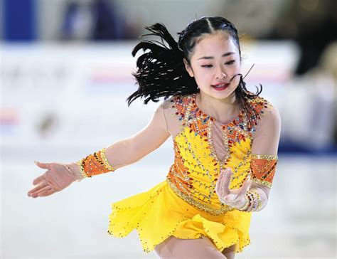 全日本3位の島田麻央が暫定首位 高い加点、演技構成点もトップ【フィギュア全国中学校大会】：中日スポーツ・東京中日スポーツ