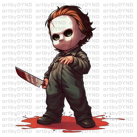 Michael Myers Cartoon Michael Myers Drawing By H2oerti On Deviantart