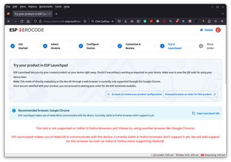 ESP ZeroCode Web Application Creates Custom Matter Certifiable Firmware For ESP Targets CNX
