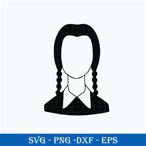 Wednesday Addams Svg Wednesday Halloween Svg The Addams Fa Inspire
