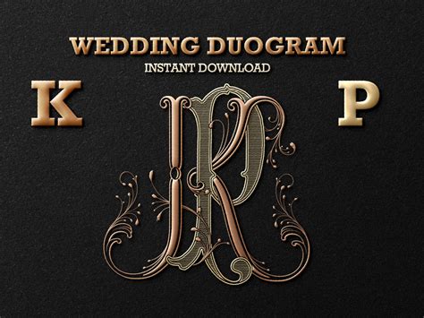 Pk Monogram Kp Logo Design Kp Monogram