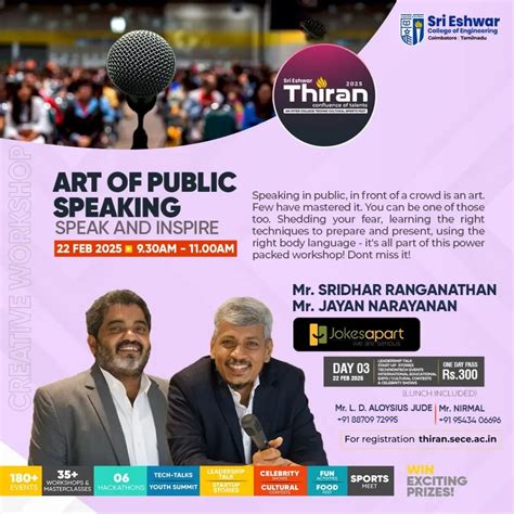 Sri Eshwar Thiran On Linkedin Creativeworkshops