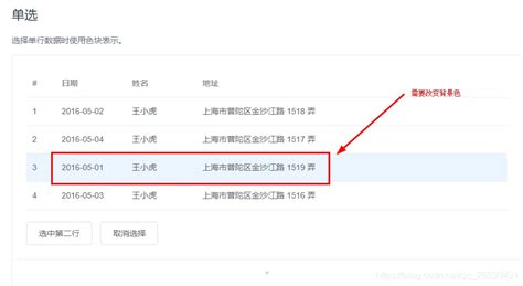 Vue系列——elementui使用table时，选中某行或者鼠标移入某行时添加背景色 阿里云开发者社区