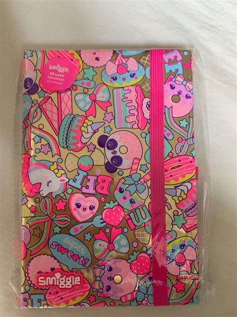[bnip] Authentic A5 Luxe Smiggle Notebook Hobbies And Toys Stationery