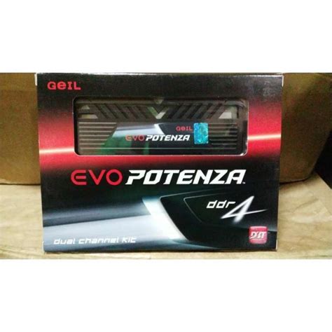Jual GEIL DDR4 EVO POTENZA 2666MHz Single Channel 4GB 1x4GB AMD INTEL RAM Di Seller TF COM