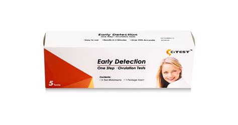 Ovulation Test CiTEST Pk Rapid Test Trace Canada