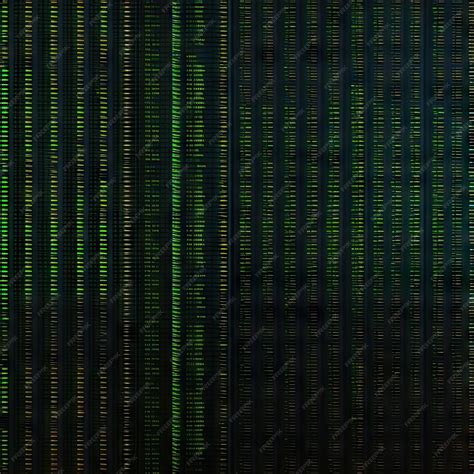 Premium Photo Digital Binary Code Matrix Background