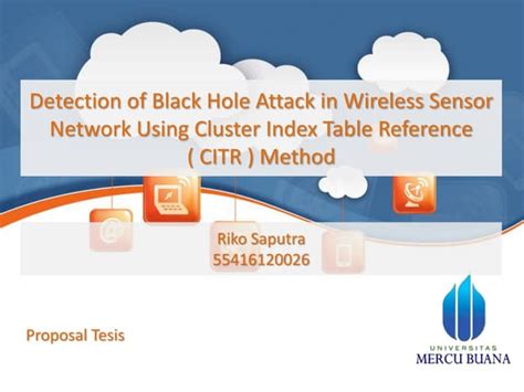Detection Of Black Hole Attack In Wireless Sensor Network With Cluster