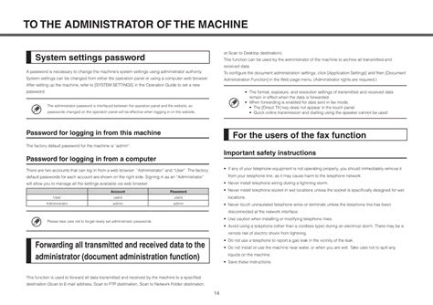 Default Admin Password For Sharp Printers Reset Instructions And More