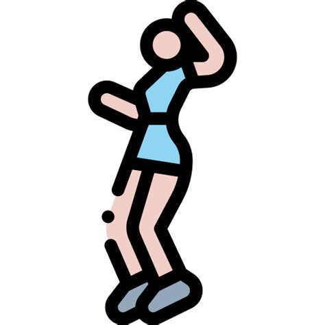 Dancing Detailed Rounded Lineal Color Icon