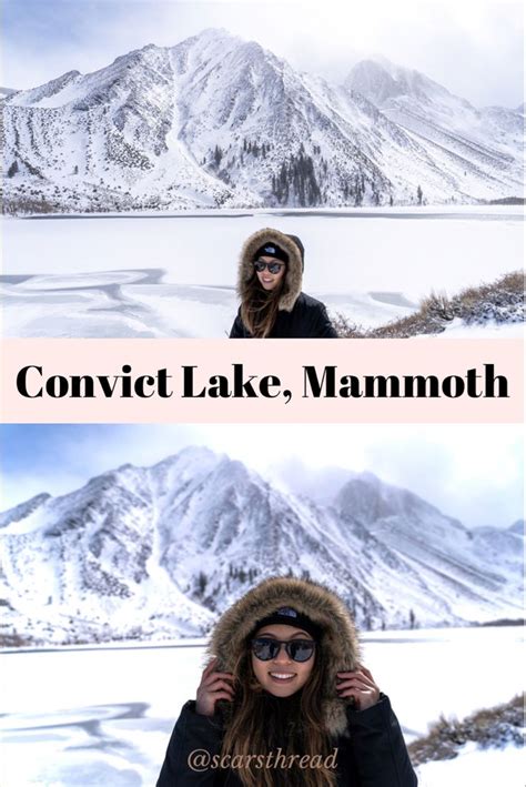 Winter Hiking In Convict Lake Mammoth Winter Hiking California