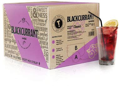 Softs Draught - Think Drinks Blackcurrant Cordial Draught, post-mix 10 lt x 1 | Matthew Clark