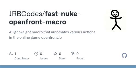 Github Jrbcodes Fast Nuke Openfront Macro A Lightweight Macro That Automates Various Actions
