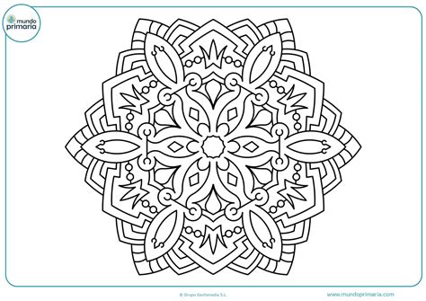 Dibujos De Mandalas Para Colorear Para Niños