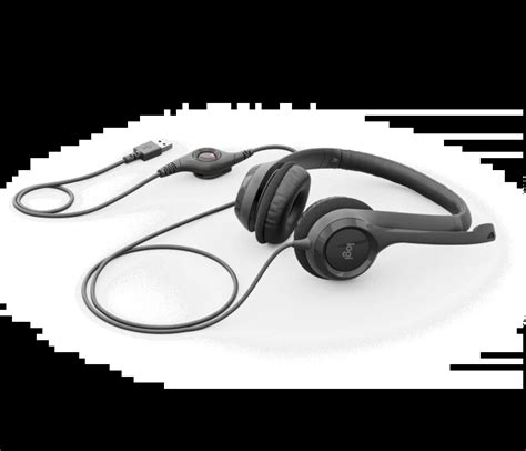 LOGITECH H390 HEADSET USB BLACK | 981-000406