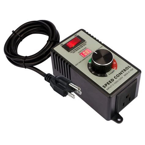 Ac Motor Speed Controller Ac 100v 120v And 15a Max With Overload