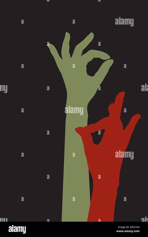 Hands Of Acceptance Stock Vector Image And Art Alamy